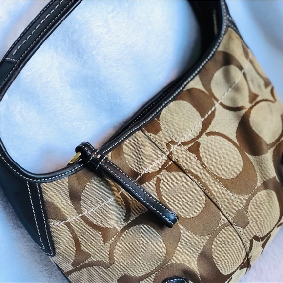 Coach | Bags | Coach Signature Canvas Handbag | Poshmark